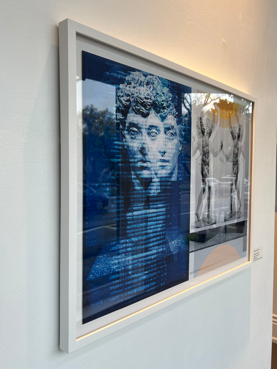 Blue Adonis/Dancing Satyrs (framed) – WheelHouseArt